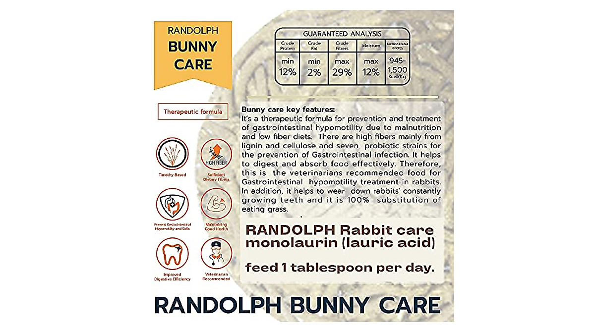 RANDOLPH Rabbit Food Care - High Protection Formula