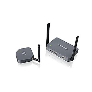 IOGEAR HDMI Wireless Video 4K HD TV Connection Kit - 4K@30Hz - Wireless 2.4/5GHz w/WPA-2 Encryption - Up to 100Ft - Mirror or Extend Mode - Win Mac OS iOS Android Chrome - GWKIT4K