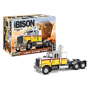 Revell 17471 '78 Chevy Bison 1:32 Scale 70-Piece Skill Level 4 Model Truck Building Kit, Clear,White
