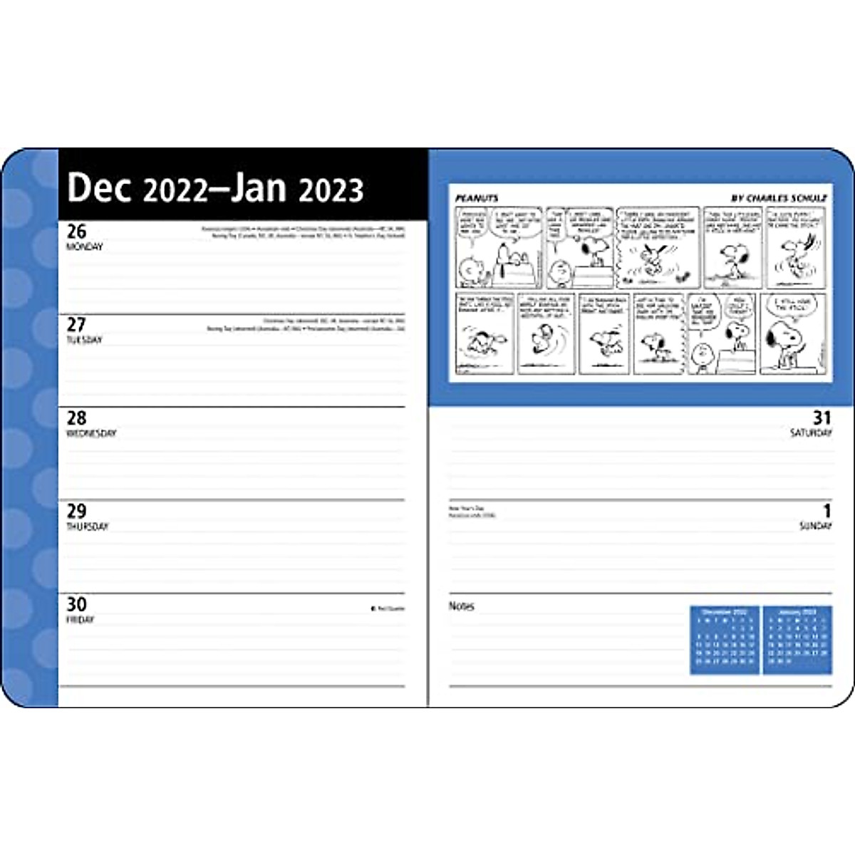 Peanuts 16-Month 2022-2023 Monthly/Weekly Planner Calendar: September 2022-December 2023