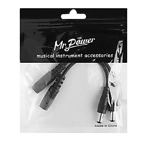 Mr.Power Reverse Polarity Converter Cable 5.5 X 2.1 for Keyboard Guitar Effect Pedal (2 pcs)