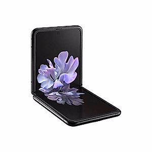 Samsung Galaxy Z Flip SM-F700F/DS Dual-SIM 256GB (GSM Only | No CDMA) Factory Unlocked Android 4G/LTE Smartphone - International Version (Mirror Black) (Renewed)