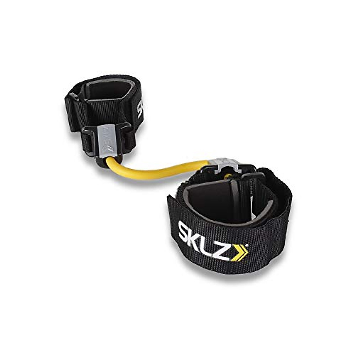 SKLZ Chrome Lateral Resistor Pro Adjustable Strength Trainer with Cuffs and 3 Resistance Band
