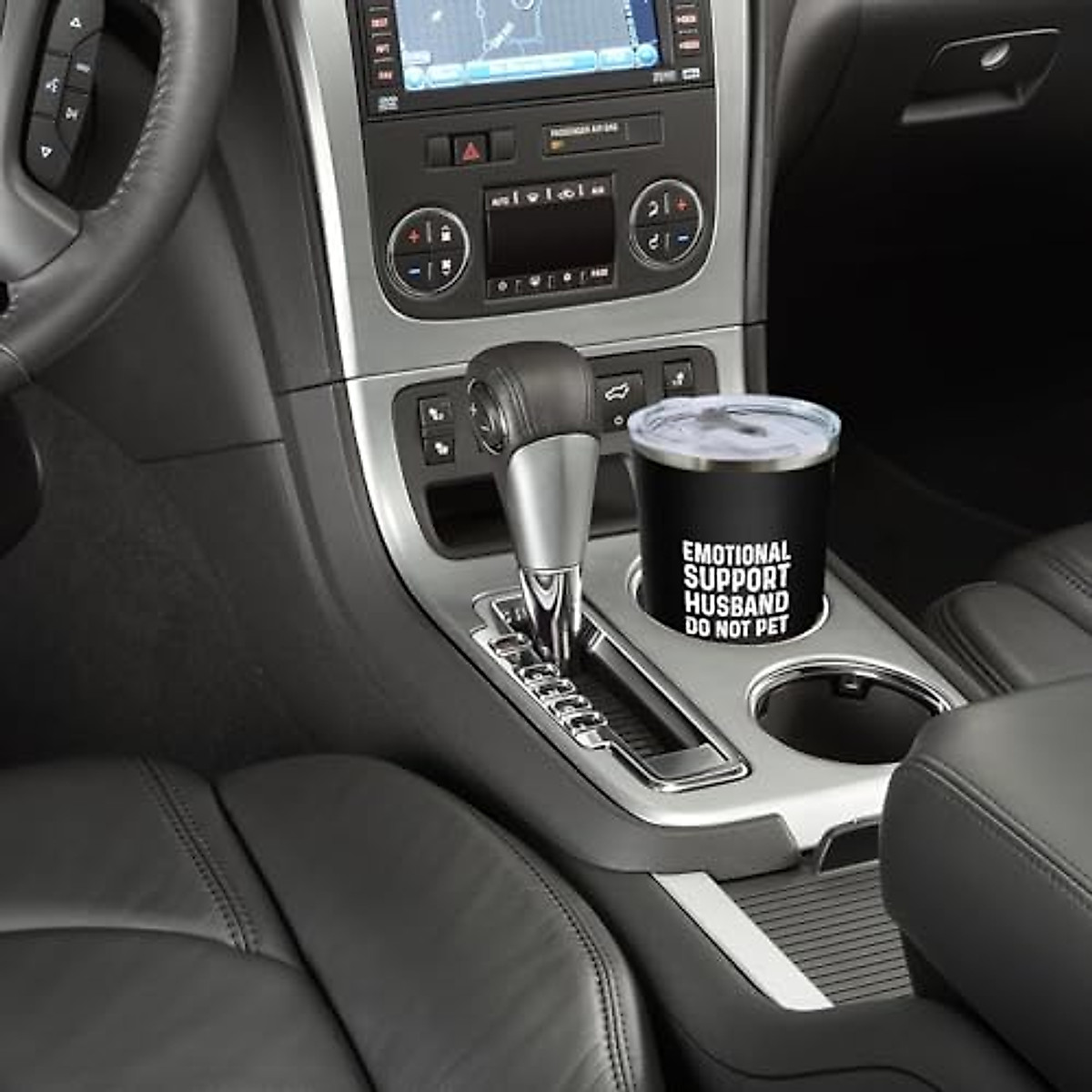 liabiliies Emotional Support Husband Do Not Pet Tumbler Coffee Tumblers 30 oz Tumbler with Lid and Straw Insulated Tumblers Stainless Steel Tumbler