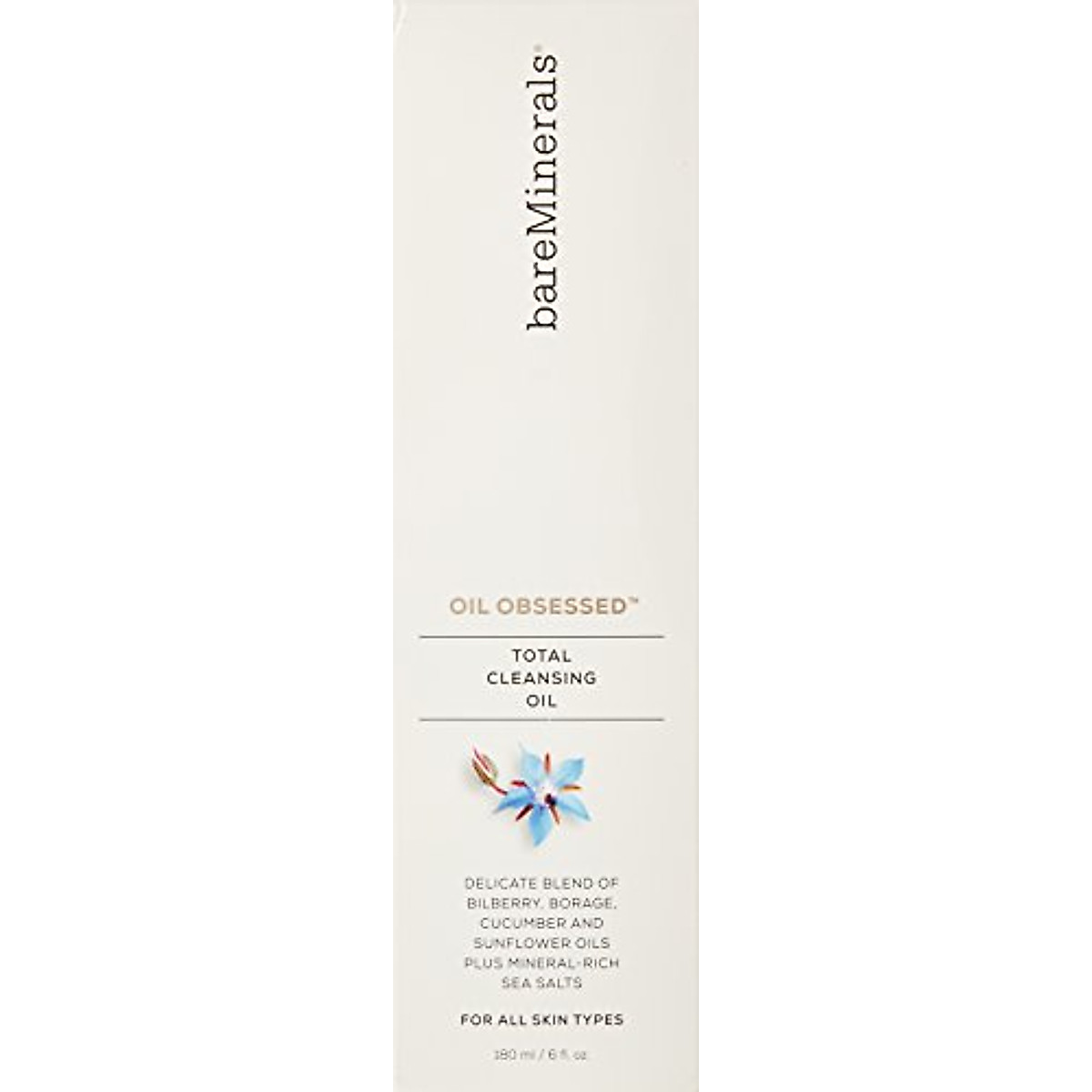 bareMinerals Oil Obsessed Total Cleansing Oil, 6 Ounce