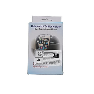 Car Phone Holder for CD Slot 4-11 In, Universal 360° Rotating CD Slot Tablet Mount Car Stand Compatible with Galaxy Tab S9 10 20 Series Pro, iPhone 12 12 mini 12 Pro Max 11 Series XR X 8, iPad