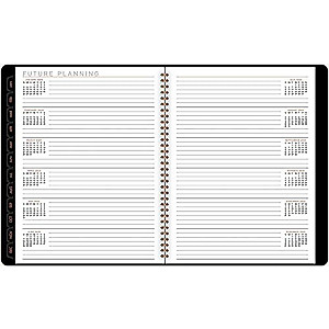 AT-A-GLANCE Weekly / Monthly Appointment Book / Planner 2019, 8.25 x 10.88 Inches, Contemporary, Graphite (70-950X-45)