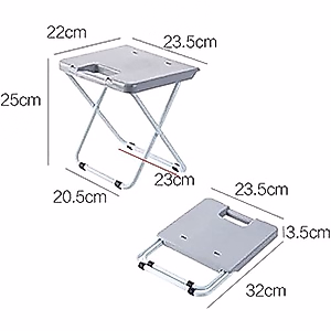 Shower Chair - Lightweight Portable Foldable Stool for Bath - Ideal for Kitchen, Garden, Camping, Fishing, Travel, Hiking - Transfer Bench Seat