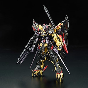 BANDAI Hobby RG #24 Gold Frame Amatsu Mina Gundam Seed Astray Model Kit (1/144 Scale)
