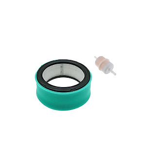TENOMAL 24 083 03-S Air Filter + 24 083 05-S Pre Filter With Fuel Filter 24 050 13 Replace Kohler 24 083 03 24 883 03-S1 2488303 2408303 21536400 Fits CH18-CH25 CV18-CV25 CH730-CH740 CV675-CV740