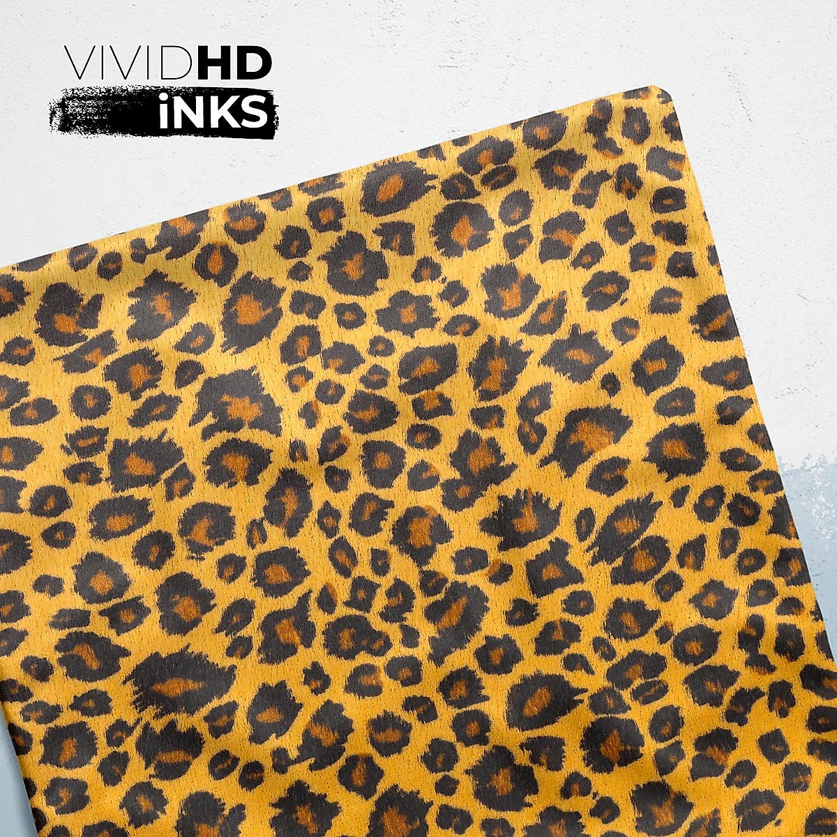 iiRov Summer Design Ink-Fuzed Decorative Throw Pillow - Summer Tiger Fur