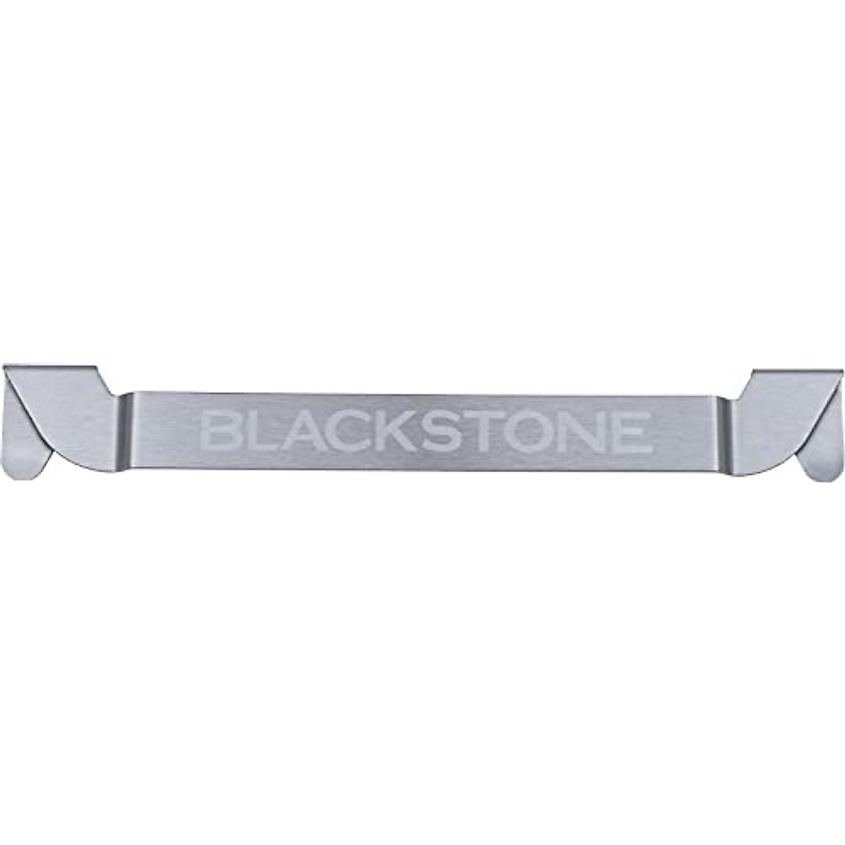 Blackstone 5188 Rear Gate, 3 Magentic Hooks and Tool Combo, Flat Top Griddle Accessories, Stainless Steel Barbeque Cooking Utensil Holder and Grease Guard, 1, Silver