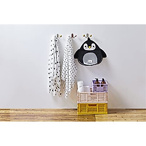 3 Sprouts Bath Storage Caddy - Organizer for Shower, Baby and Toys, Penguin