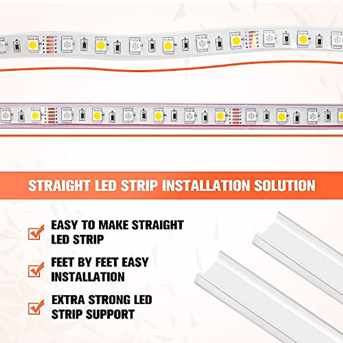 WELLUCK RV LED Camper Awning Lights, 12V, 12FT/3.6M, Dimmable, Remote Control, Warm White Mode and RGB Mode, LED Light Strip Exterior Lighting Fixture for RV Camping Canopy Motorhome Travel Trailer