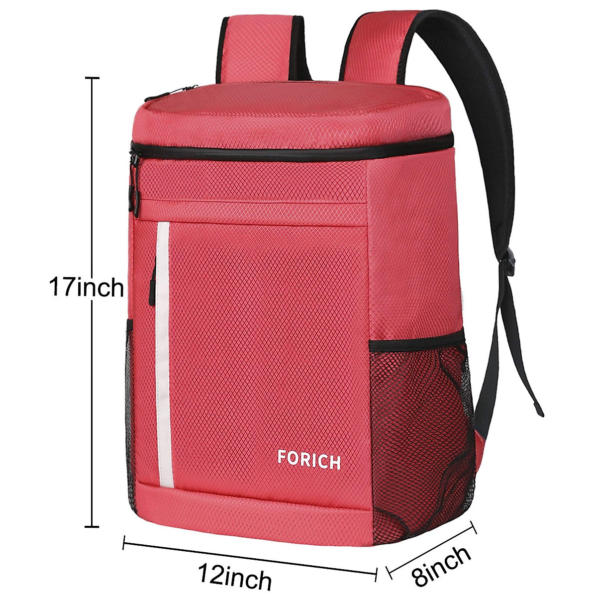 FORICH Soft Cooler Backpack Insulated Waterproof Backpack Cooler Bag Leak Proof Portable Small Cooler Backpacks to Work Lunch Travel Beach Camping Hiking Picnic Fishing Beer for Men Women