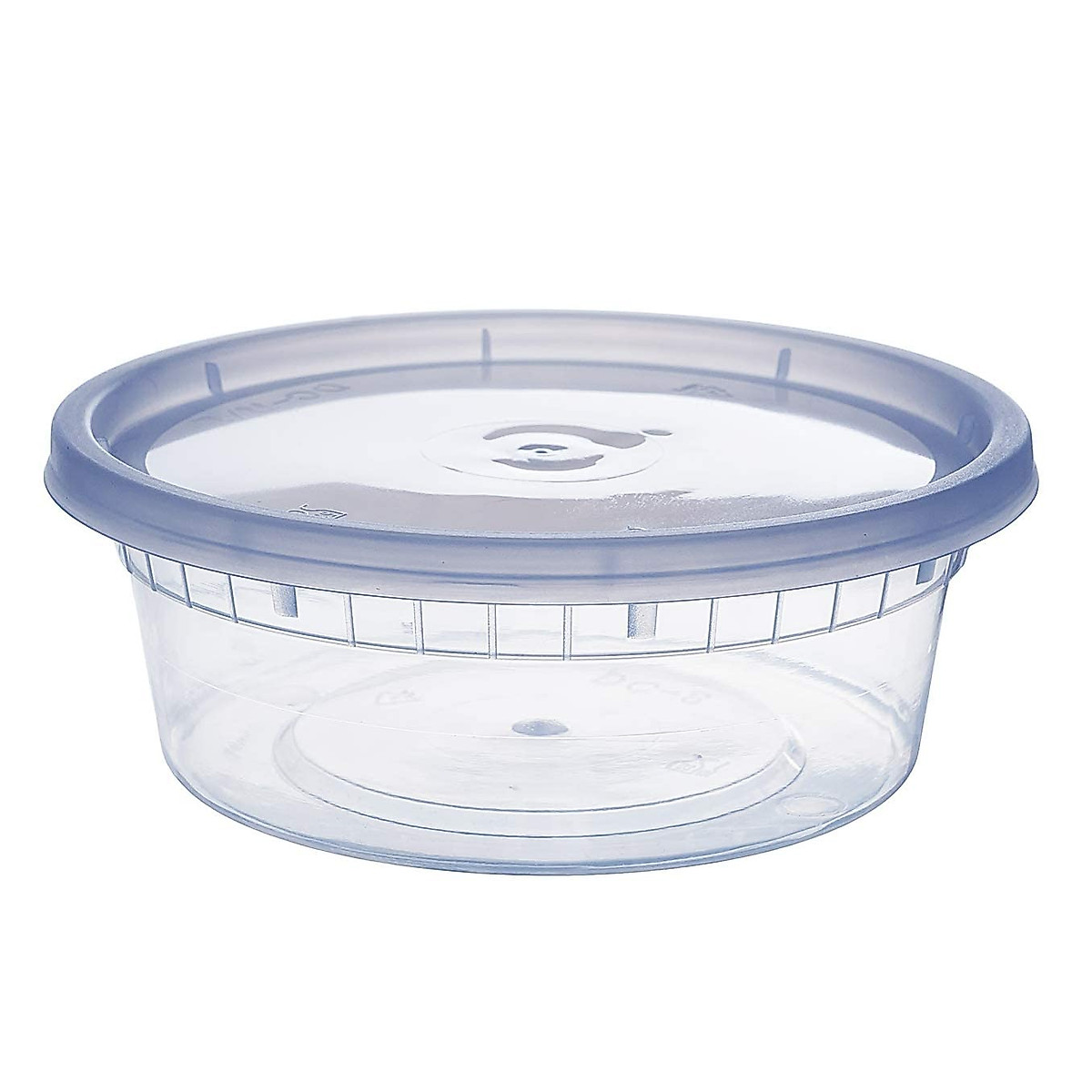 [TashiBox] 8 oz food storage deli containers with lids - 40 sets