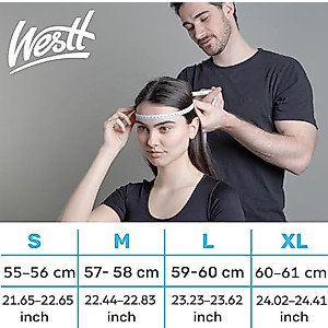 Westt Open Face Helmets with Dual Sun Visor– Motorcycle Helmet for Men and Women 3/4 Helmets DOT Approved for Scooter Motorbike Street Jet Series