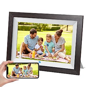 KODAK 10.1 Inch WiFi Digital Picture Frame with 32GB Storage, Electronic Smart Digital Photo Frame 1280x800 IPS Touch Screen, Auto-Rotate, Share Moments Instantly via KODAK App from Anywhere Anytime
