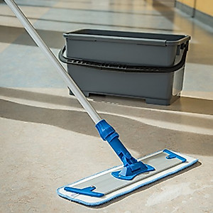 Carlisle FoodService Products 363351900 Aluminum Flat Mop Head Only, 18" Length