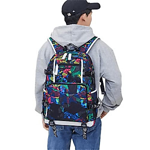 JAJA Basketball star SC 30 athlete multifunctional backpack men and women travel backpack student schoolbag fan schoolbag (1)