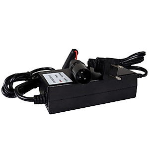 Mighty Max Battery 24V 2Ah Sealed Lead Acid Battery Charger 3 Stage w/LED Display
