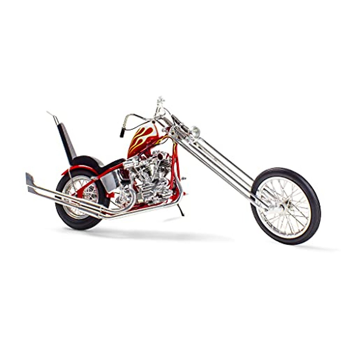 Revell 17326 L.A. Street Chopper 1:8 Scale 107-Piece Skill Level 5 Model Motorcycle Bike Building Kit,White