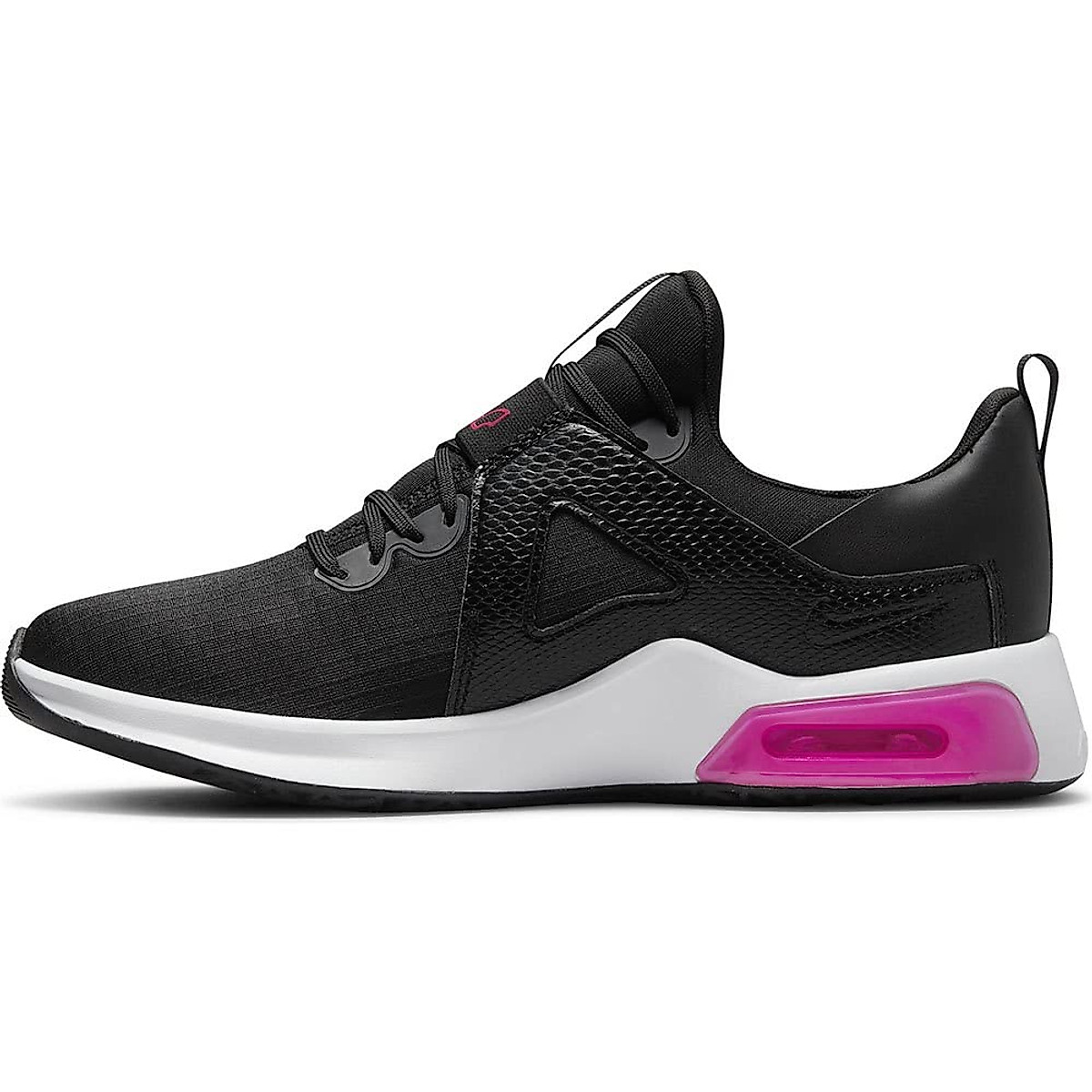 Nike Women's Air Max Bella, Black Rush Pink White, 5 US
