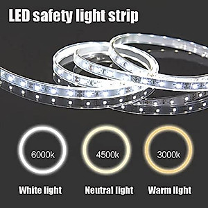 TOCTUS LED Bathroom Mirror Wall-Mounted Vanity Mirror LED Lighted Mirror, with Touch Button, Dimmable Light, Brightness Adjustable, Half Round Fan-Shaped, Left/Right Cut, 31x31inch (Color : Left)