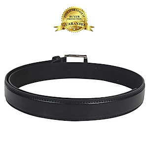 BIG & TALL - Men's Leather Belt, size 54-56