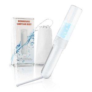 Portable Bidet for Travel, USB Rechargeable Handheld Bidet with 3 Adjustable Cleaning Modes, High-Pressure Water Spray for Personal Hygiene, Postpartum CarePerineal