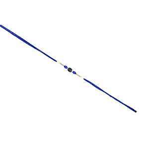 Handmade Evil Eye Rakhi Raksha Bandhan Rakhi for Brother | Designer Rakhi Bracelet Handmade Rakhi | Rakhi for Brother made Kundan Multicolor Beads for Indian Festival Raksha Bandhan (Design2)