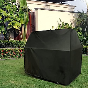 Grill Cover, BBQ Cover, 58 Inch Waterproof Gas Grill Covers, Heavy Duty Patio Outdoor Barbecue BBQ Grill Cover