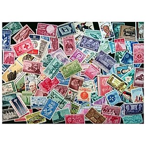 Unbranded 100 Mint US Postage Stamp Lot, All Different ,1930s-1970s MNH UNUSED