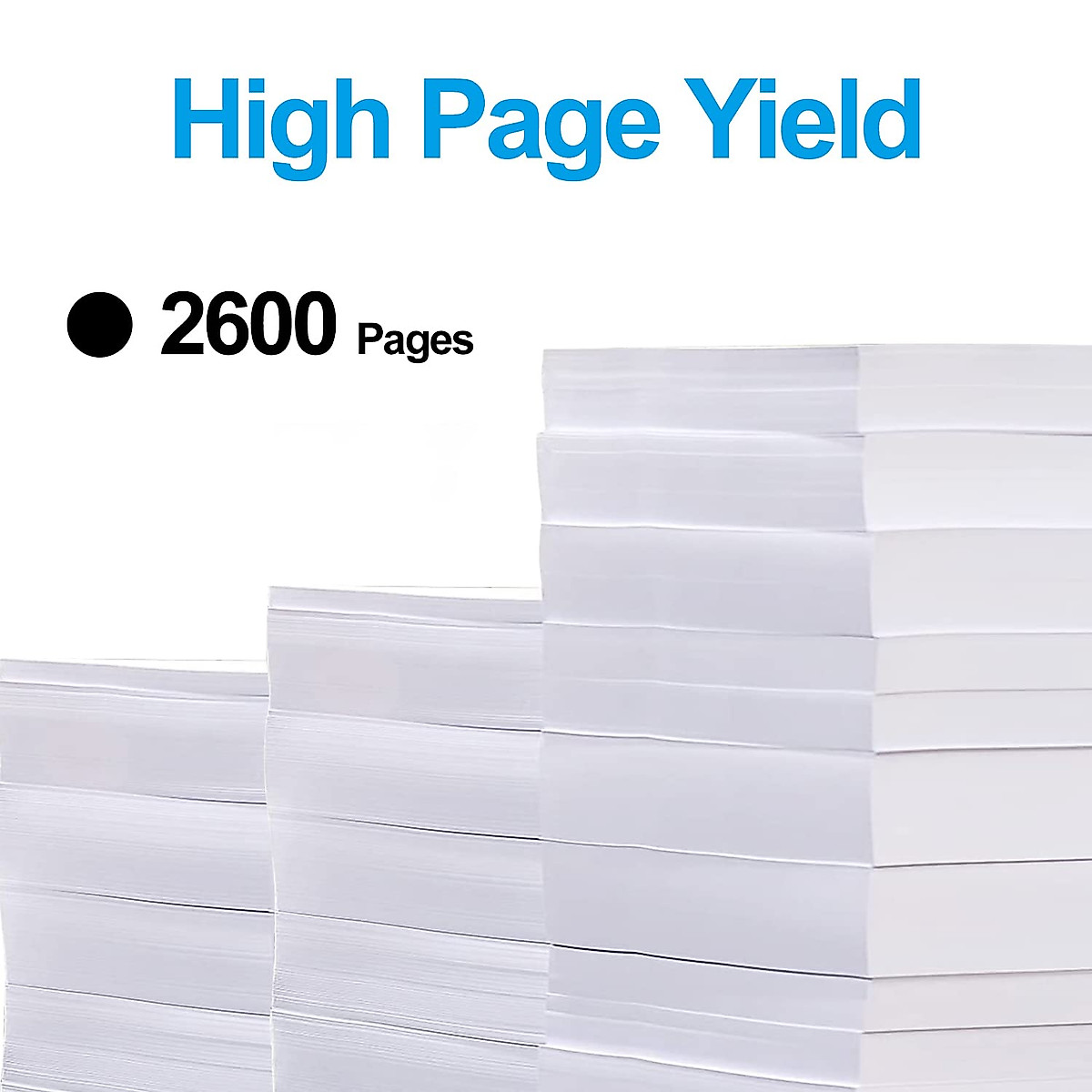 VAKER Compatible Toner Cartridge Replacement for Brother TN660 TN-660 TN630 to use for Brother MFC-L2700DW MFC-L2707DW HL-L2380DW DCP-L2540DW HL-L2300D HL2340DW MFC-L2740DW Printer (Black, 2 Pack)