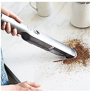 Shark WANDVAC WV200 Cordless Hand Vacuum Handheld Portable,Vacuum High Power, A Mini Vacuum for Pet/car or Truck That is Compact, Lightweight Cordless with Rechargeable Battery,Gray (Renewed)