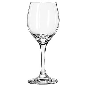 Libbey Glassware 3065 Perception Wine Glass, 8 oz. (Pack of 24)