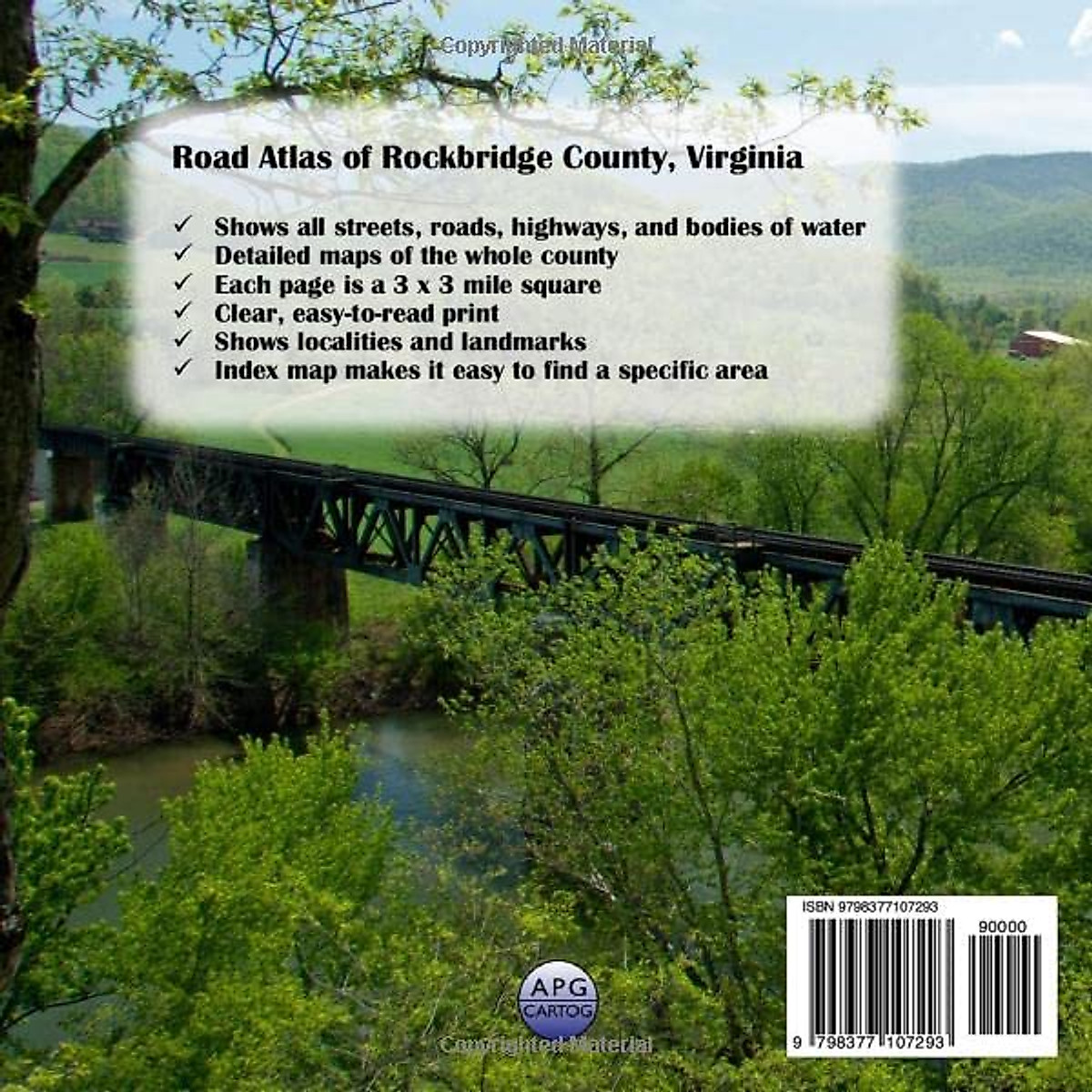 Road Atlas of Rockbridge County, Virginia: Lexington, Buena Vista, East Lexington, Glasgow, Goshen, Fairfield, and all other communities