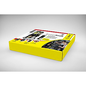 KemptKoala Ultimate Car Backseat Organizer w/Touch Screen Friendly 17” Tablet Pocket & Cup Holder – #1 Guaranteed Back Seat Car Organizer for Kids w/Handy Pockets for Wipes, Toys etc. Size: Large