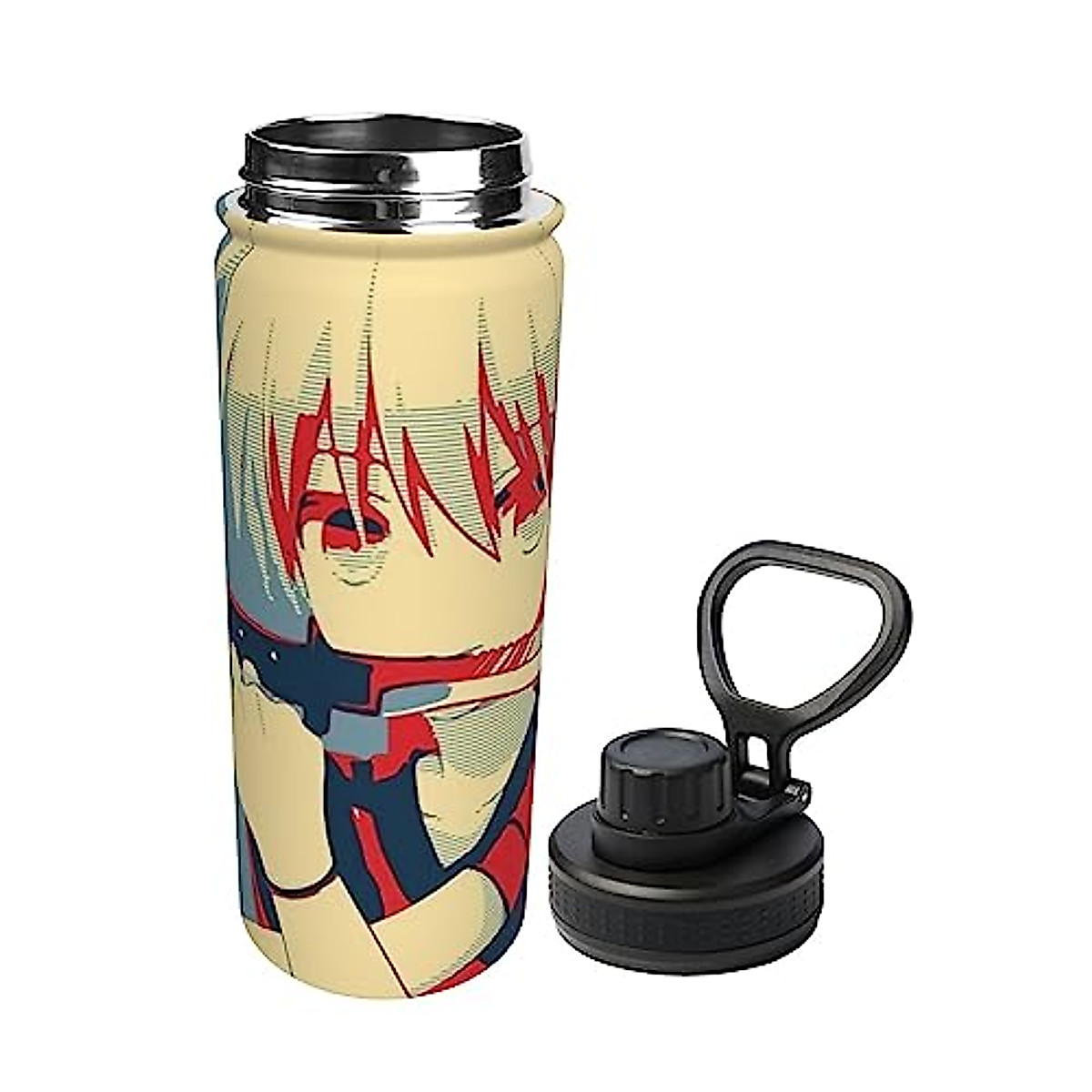 LOUNDY Nagisa Shiota-Assassination Classroom 18 oz Tumblers Stainless Steel Vacuum Insulated Coffee Mug Water Bottle Drinking Cup