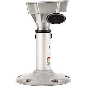 Attwood 2385400 Swivl-Eze Adjustable-Height Boat Seat Pedestal 14-Inch to 20-Inch