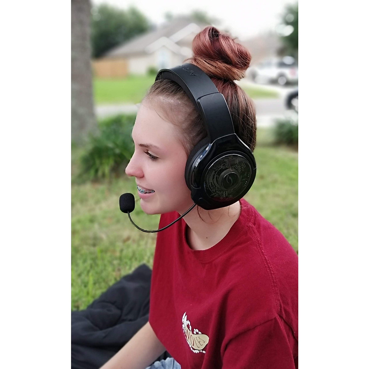 TNE Replacement AG9 Game Mic 2.5mm Microphone Boom for PDP Afterglow AG 9 Legendary Collection Sound of Justice AG 9+ Armored Xbox One PS4 Nintendo Switch PC Computer Gaming Headphones