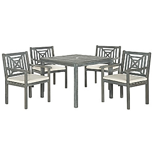 SAFAVIEH Outdoor Living Collection Del Mar 5-Piece Dining Set