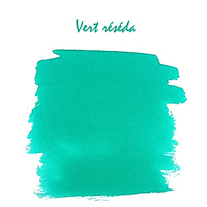 J. Herbin Fountain Pen Ink - 30 ml Bottled - Vert Reseda