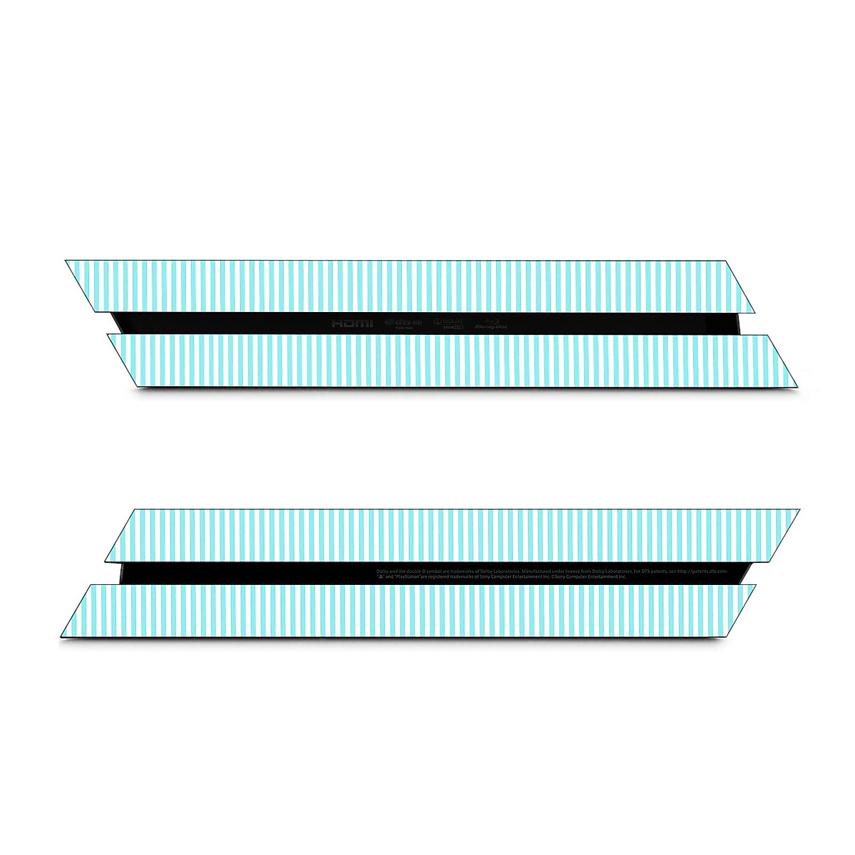 Head Case Designs Officially Licensed Hatsune Miku Stars And Rainbow Graphics Vinyl Sticker Gaming Skin Decal Cover Compatible With Sony PlayStation 4 PS4 Console and DualShock 4 Controller Bundle