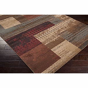 Osborne Multi-Colored Modern Area Rug 10' x 13'