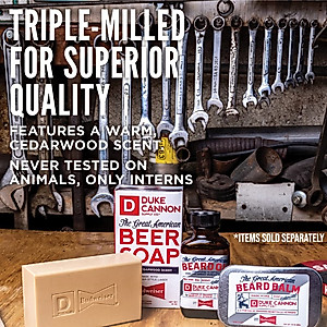 Duke Cannon Supply Co. Solid Cologne - Men's Concentrated Balm, 1.5 oz. (Cedarwood)