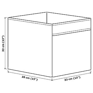 IKEA Drona Box (Dark Gray, 3 Pack (L:15" x W:13" x H:13"))