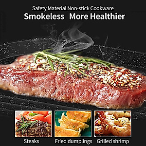 Liven Electric Grill With Hot Pot,Multifunctional Indoor Teppanyaki Grill/Korean BBQ/Shabu Shabu Hot Pot,Separate Temperature Control,3.6L Capacity for 2-10 People,SK-J6868