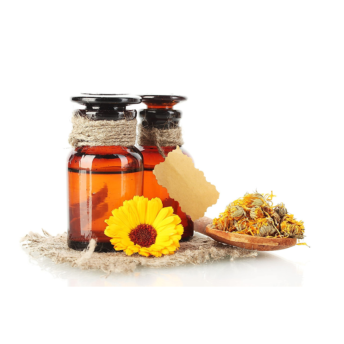 FGO Organic Calendula Flowers, Whole, 100% Raw From Egypt, 4oz, Packaging May Vary (Pack of 1)