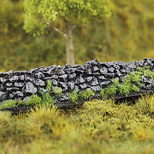 War World Gaming | Rubble Stone Wall | Painted x 30 | 20mm - 28mm Scale Resin Wargaming Tabletop Terrain Scenery